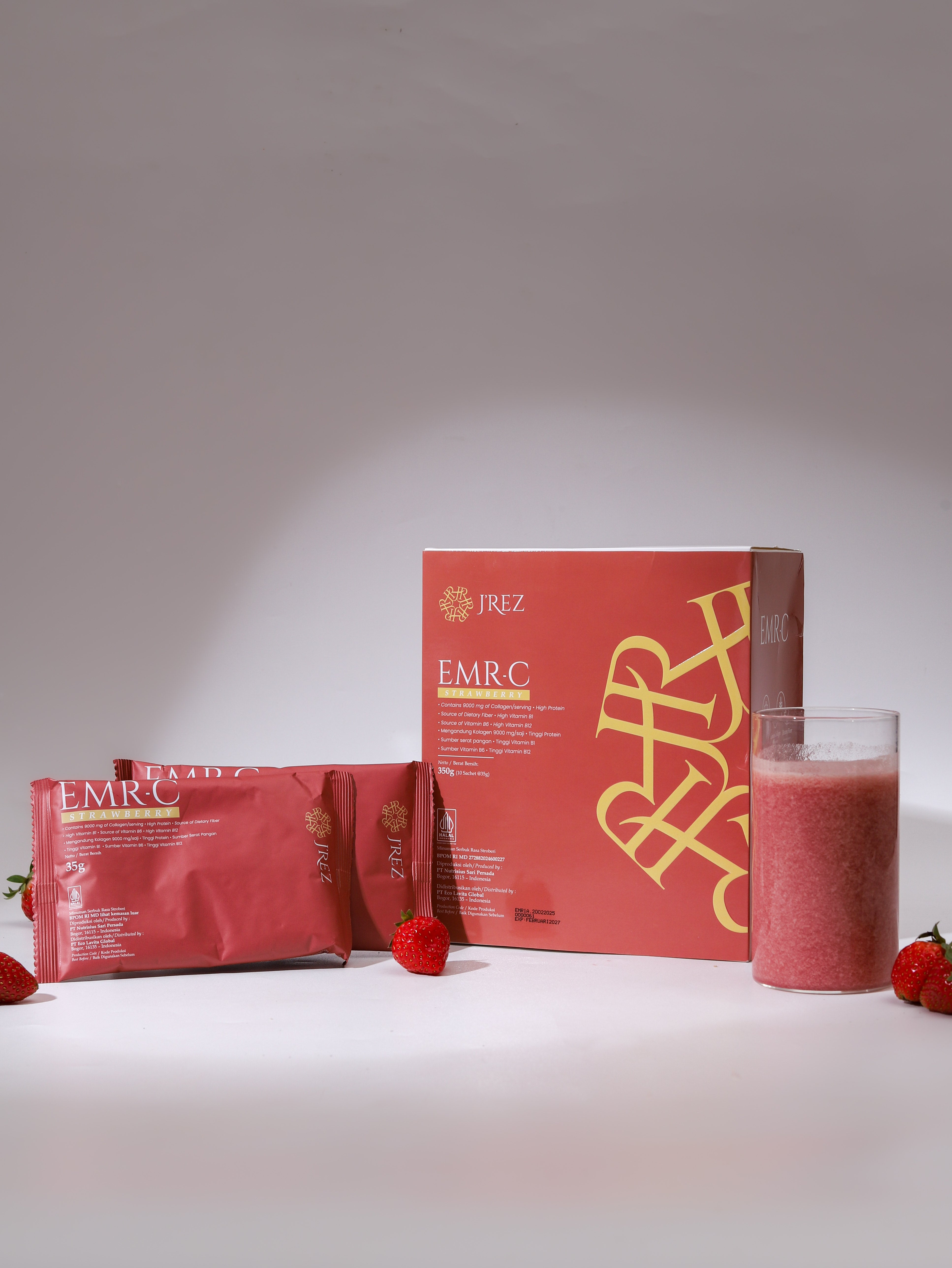 EMR-C Meal Replacement Drink- Strawberry- 10s – The Nutrition Corner