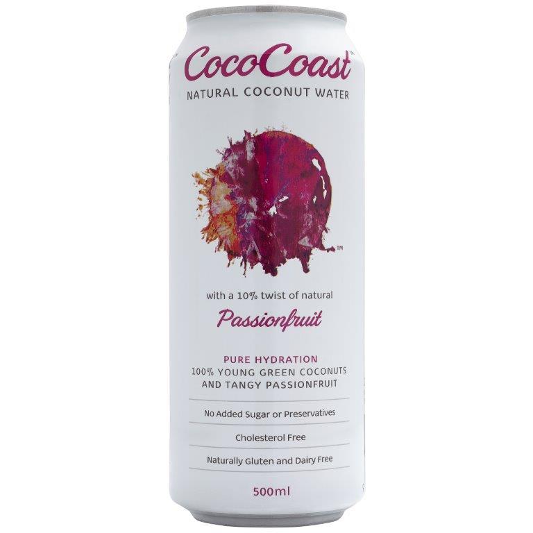CocoCoast Passionfruit Coconut Water 500ml – The Nutrition Corner