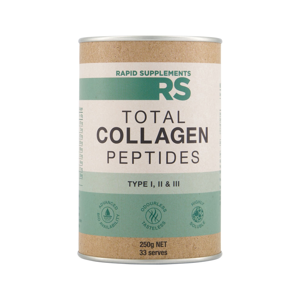 RAPID SUPPLEMENTS Total Collagen Peptides 250G – The Nutrition Corner