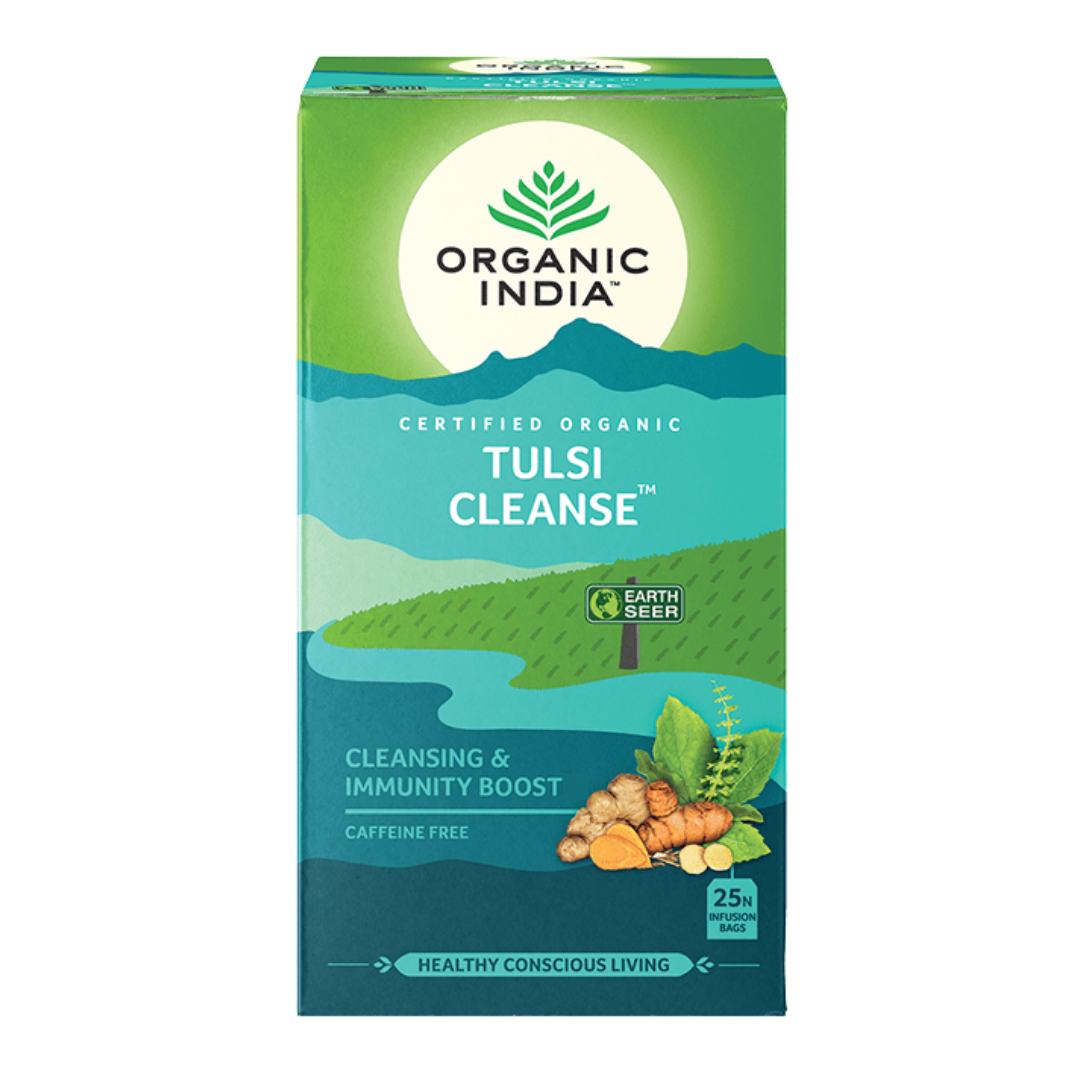 Organic India- Wellness Tulsi Cleanse x25 Tea Bags – The Nutrition Corner