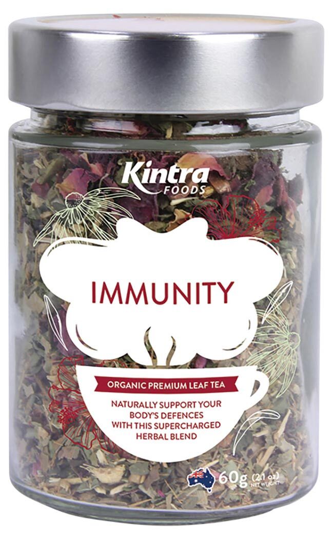 KINTRA FOODS- Immunity Loose Tea 60G – The Nutrition Corner