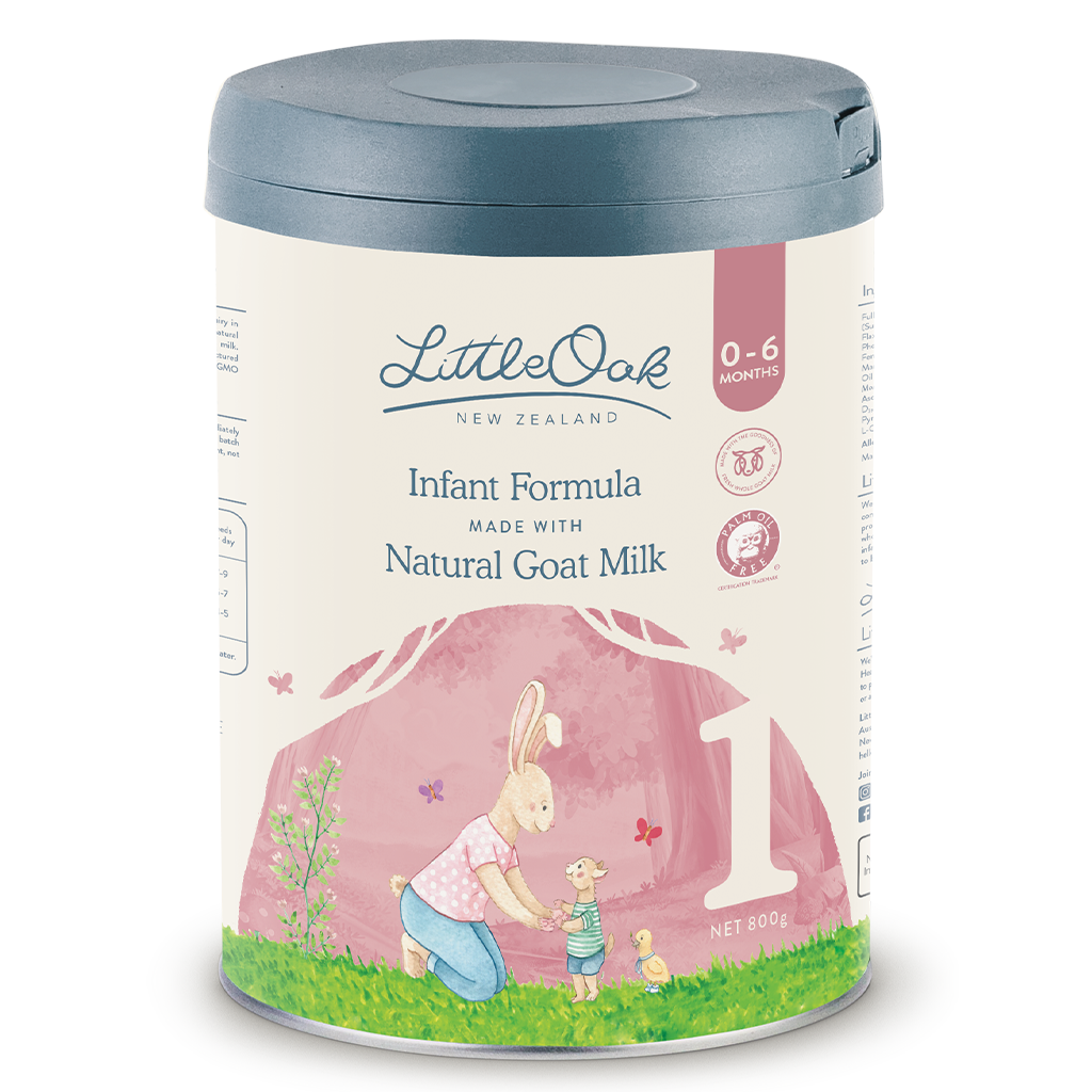 LITTLEOAK Natural Goat Milk Infant Formula Stage 1 (0-6 months) 800g ...